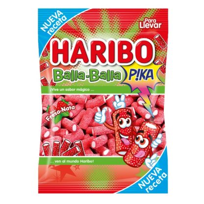 Haribo Balla-Balla Morango Pica 100g - Mago Alimentar