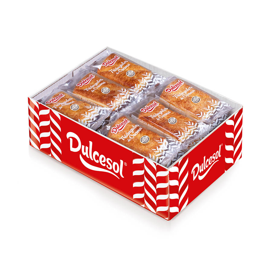 Dulcesol Triângulo de Creme cx 2,2Kg - Mago Alimentar